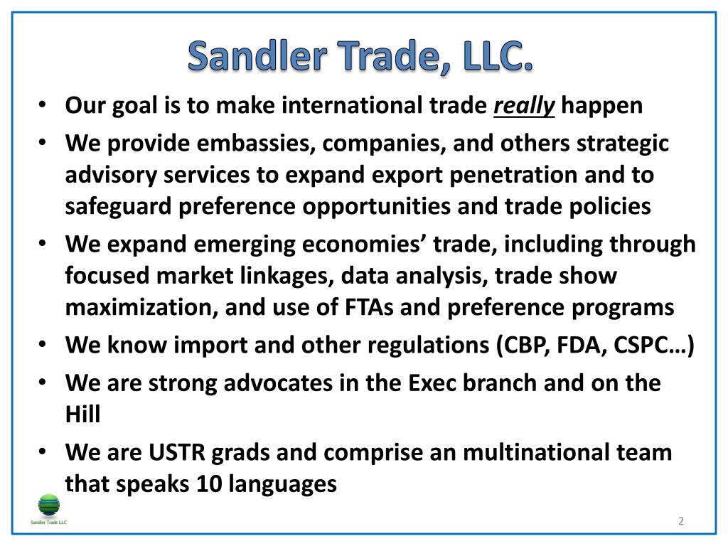 PPT - Unraveling the Mysteries of U.S. Trade Policy Formulation in the ...