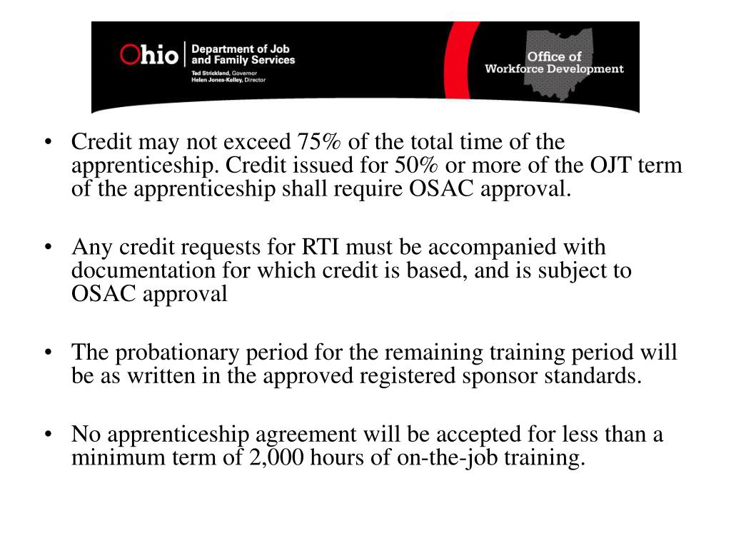 PPT - Ohio Department of Job and Family Services Ohio State ...