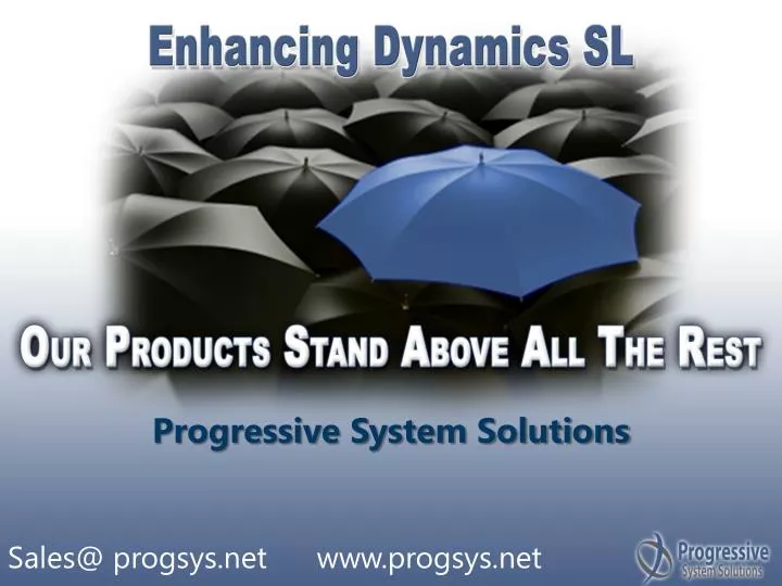 PPT - Progressive System Solutions PowerPoint Presentation, free ...