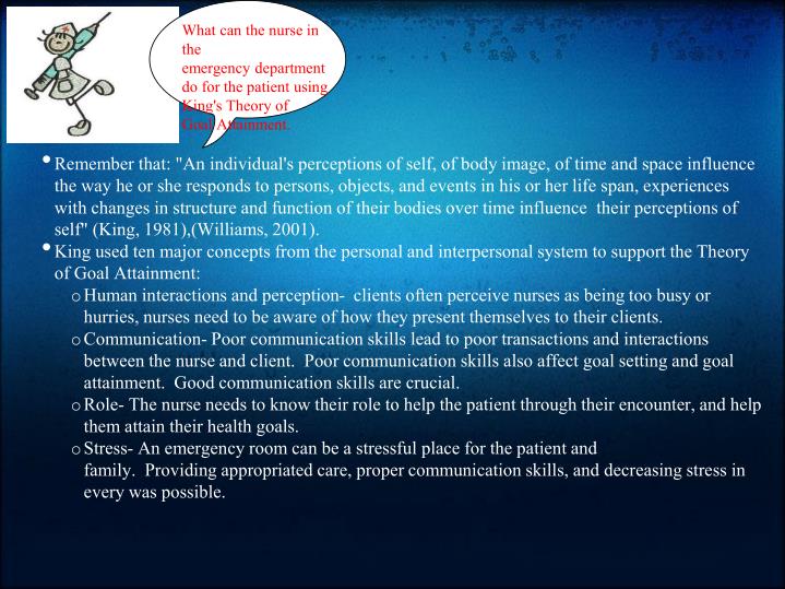 PPT - Nursing Theorist Group Presentation IMOGENE KING Interacting and ...