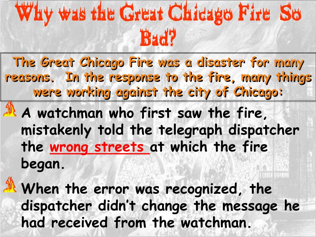 PPT - The Great Chicago Fire of 1871 PowerPoint Presentation, free ...