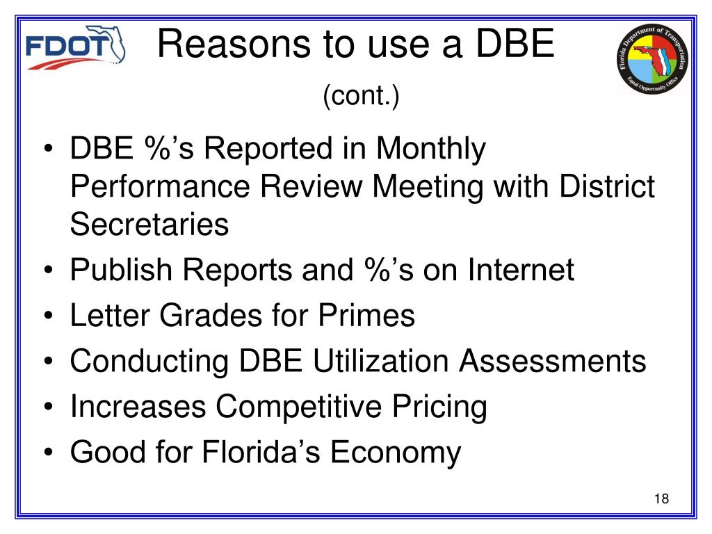 PPT - Florida Department of Transportation Equal Opportunity Office ...