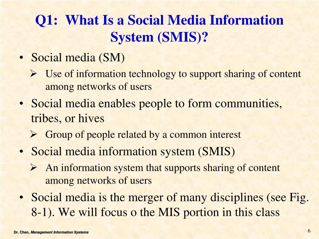 PPT - Chapter 8 Social Media Information Systems PowerPoint ... PPT - Chapter 8 Social Media Information Systems PowerPoint ...