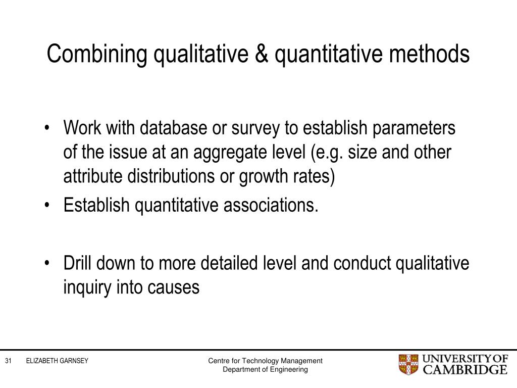 PPT - Elizabeth Garnsey Doctoral research: Navigating the Possibilities ...