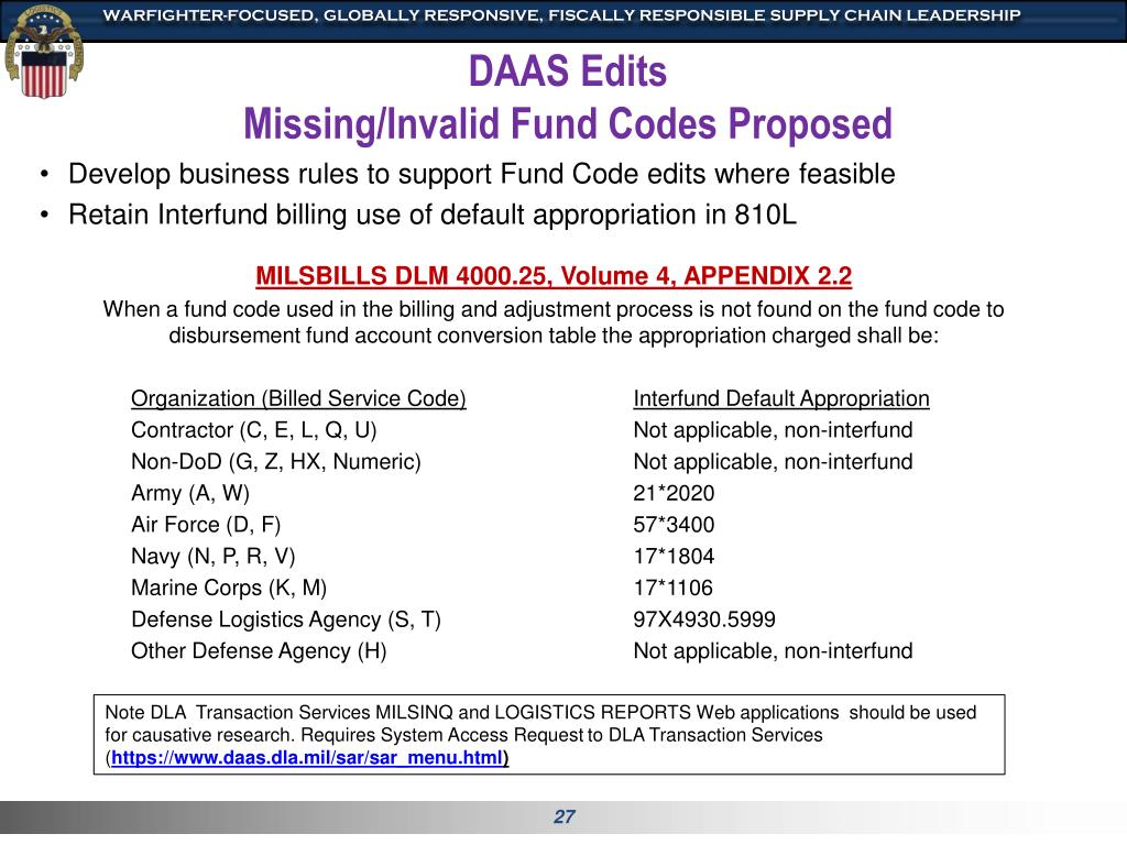 PPT - Web Fund Code Application Joint Finance & Supply Process Review ...