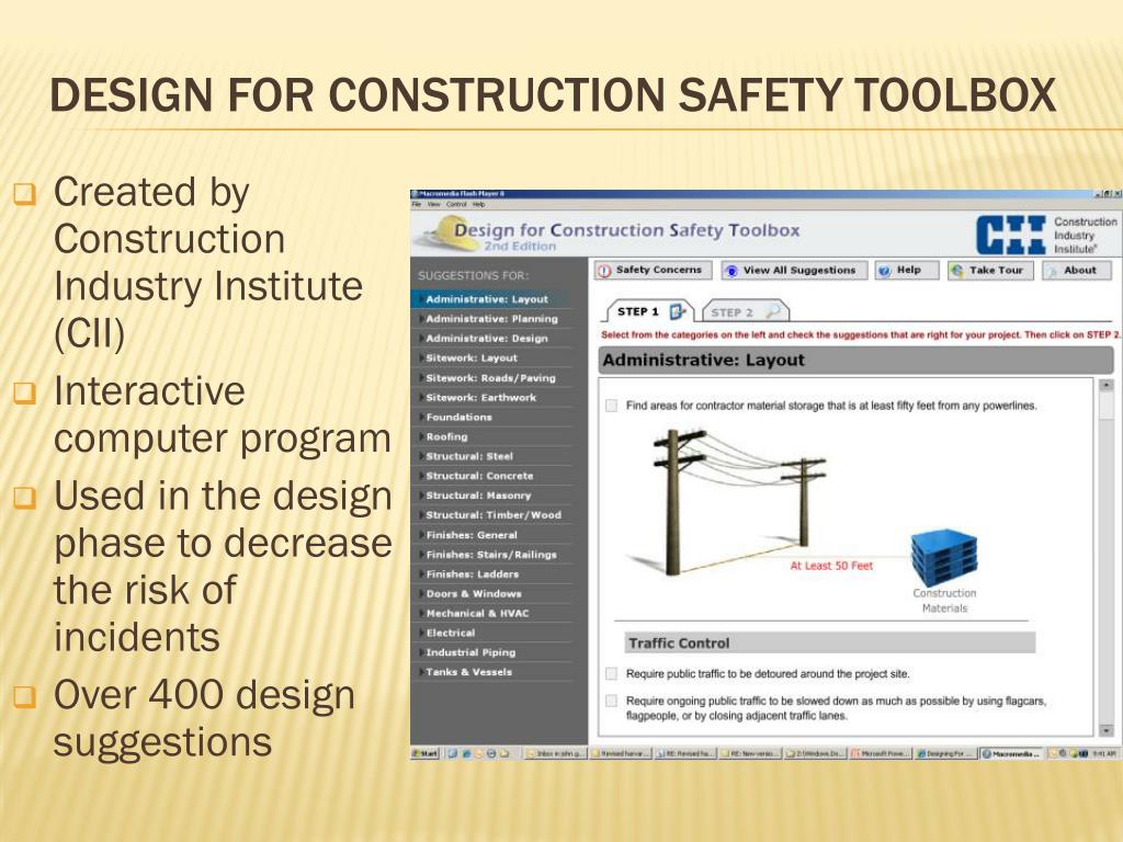 PPT - Safety by Design: Enhancing Occupational Safety in Engineering ...
