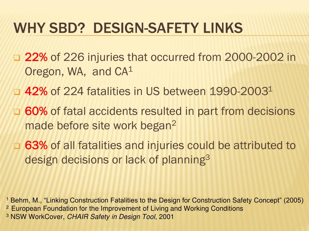 PPT - Safety by design: A Leadership O pportunity for YOU PowerPoint ...