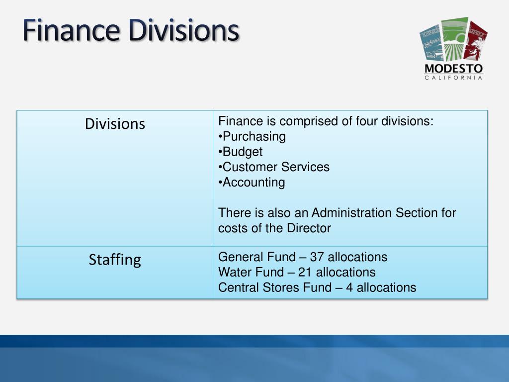 PPT - Finance Department Proposed Budget Fiscal Year 2012 - 2013 ...
