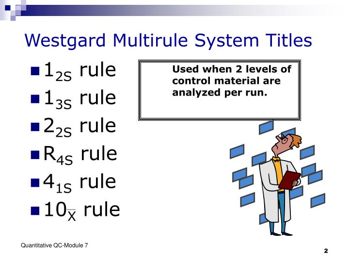PPT - Westgard Multirule System PowerPoint Presentation - ID:1788783