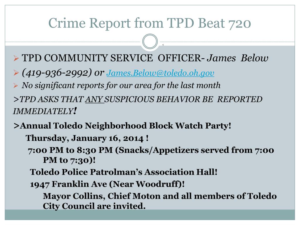 PPT - Arlington Neighborhood Association Meeting PowerPoint ...
