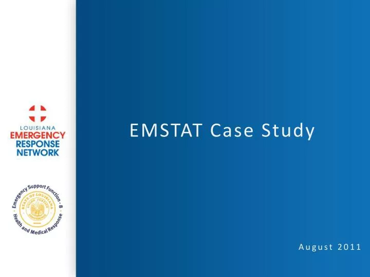 PPT - EMSTAT Case Study PowerPoint Presentation, free download - ID:1789677