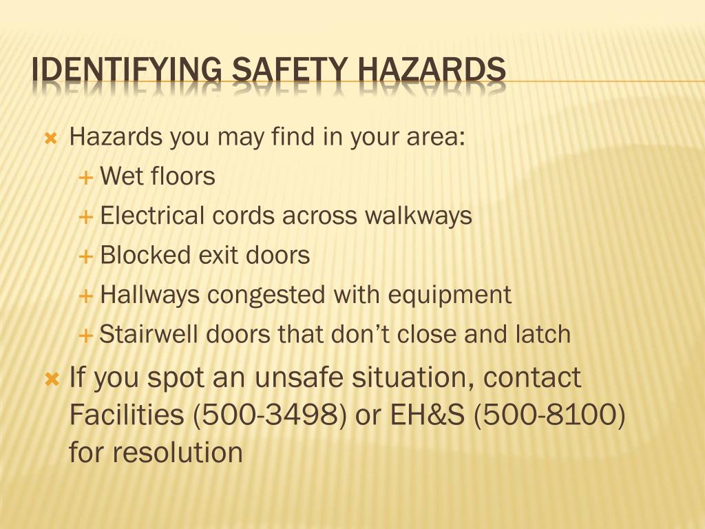 PPT - Area Safety Liaison Refresher Training PowerPoint Presentation ...