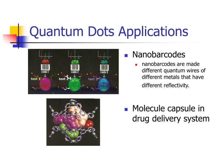 PPT - Nanodevices and nanostructures: quantum wires and quantum dots ...