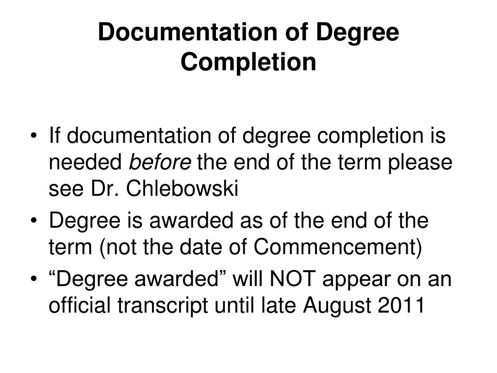 PPT - School of Medicine Graduate Degree Completion PowerPoint ...