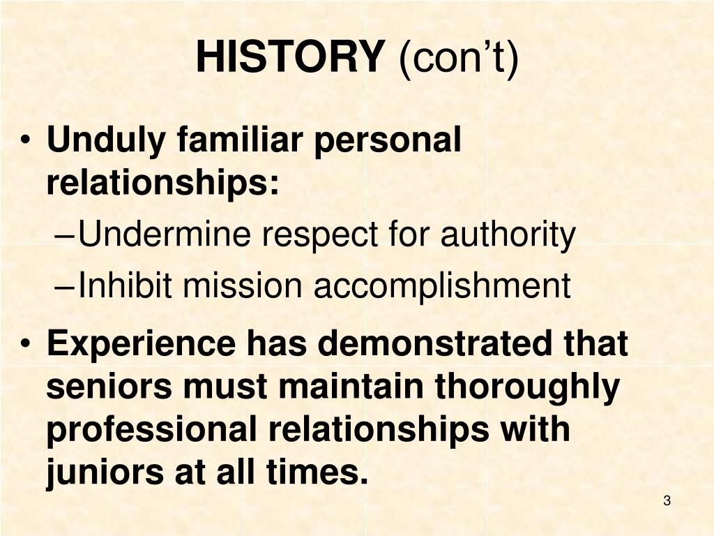 PPT - Navy and Marine Corps Fraternization Policy PowerPoint ...