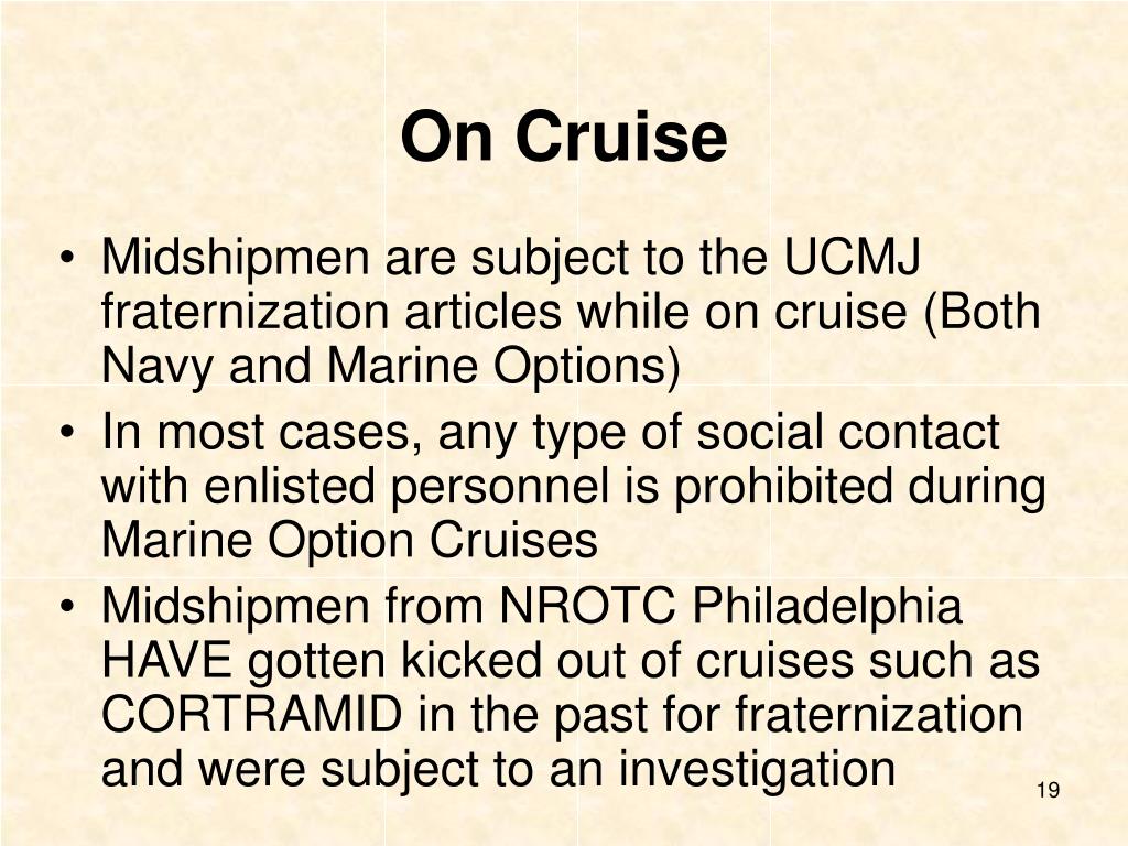 PPT - Navy and Marine Corps Fraternization Policy PowerPoint ...