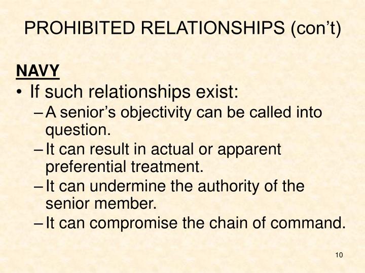 PPT - Navy and Marine Corps Fraternization Policy PowerPoint ...