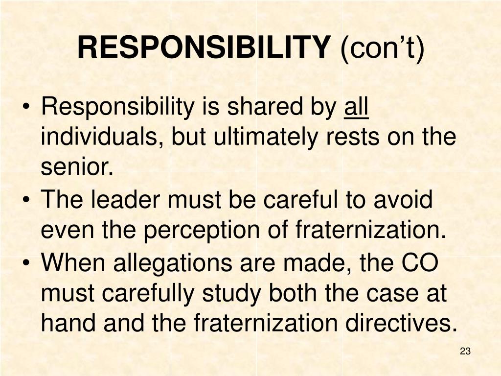 PPT - Navy and Marine Corps Fraternization Policy PowerPoint ...