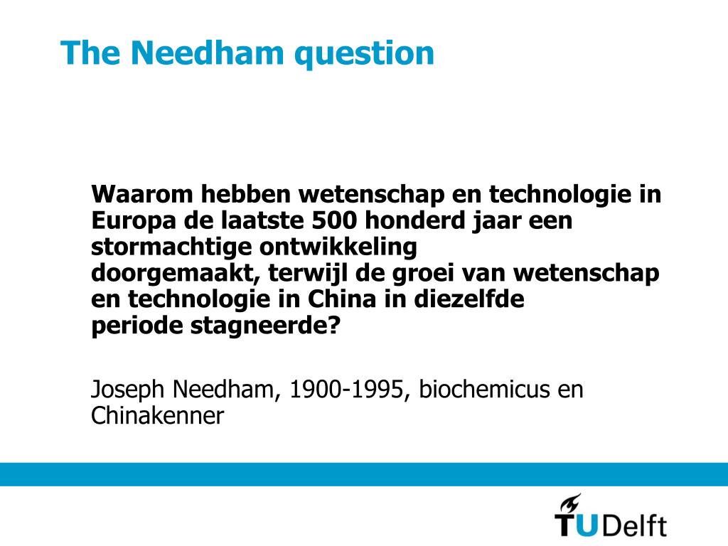 PPT - Europa en China: het probleem van Needham PowerPoint Presentation ...
