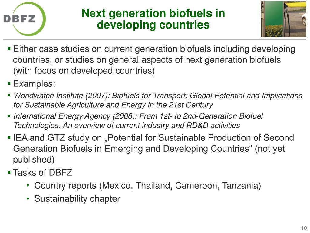 PPT - Sustainability of Next Generation Biofuels from Agricultural and ...