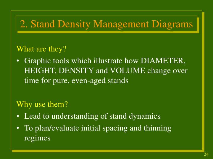 PPT - Density and Stocking PowerPoint Presentation - ID:1793316