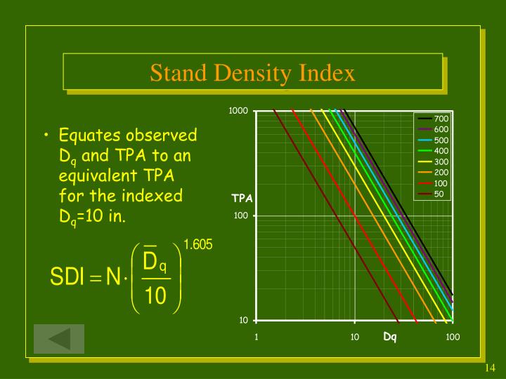 PPT - Density and Stocking PowerPoint Presentation - ID:1793316