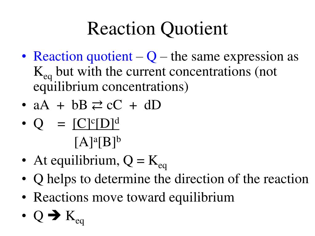 PPT - Investigating Chemical Reactions: Equilibrium and Rates ...