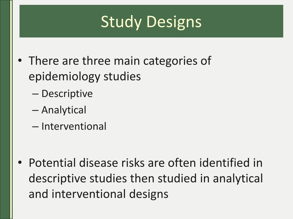 PPT - Pharmacy in Public Health: Epidemiology PowerPoint Presentation ...