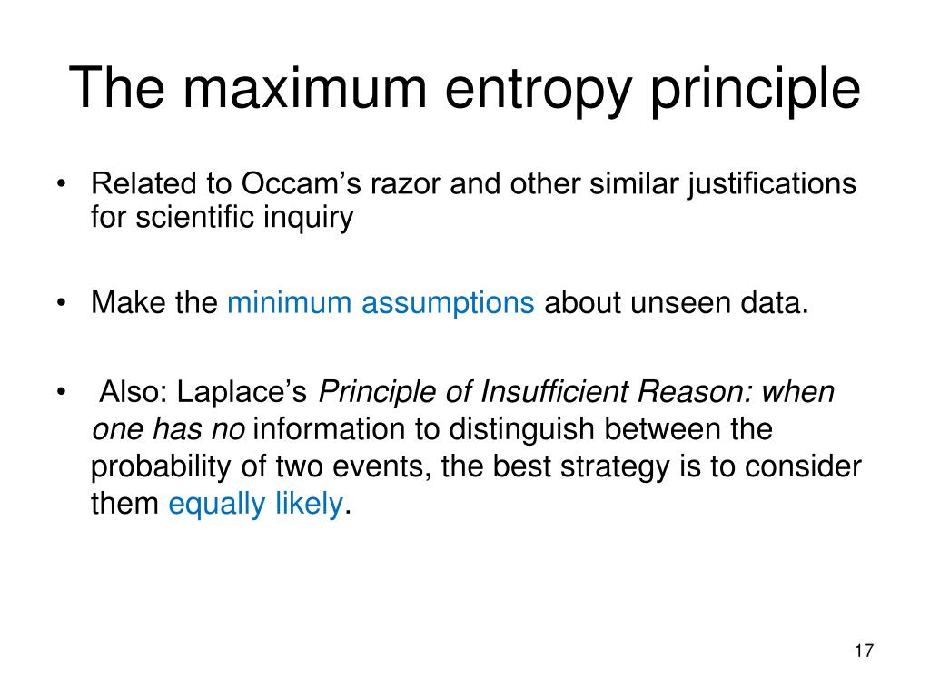 PPT - Maximum Entropy Model (I) PowerPoint Presentation, free download ... PPT - Maximum Entropy Model (I) PowerPoint Presentation, free download ...