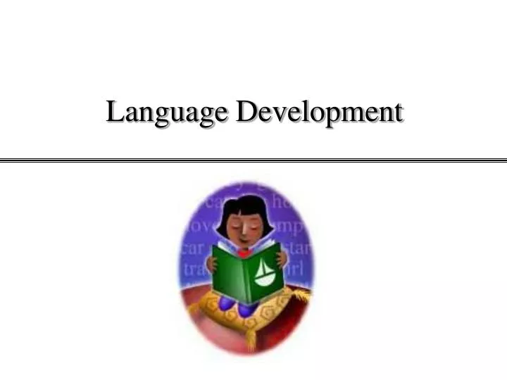 PPT - Language Development PowerPoint Presentation, free download - ID ...