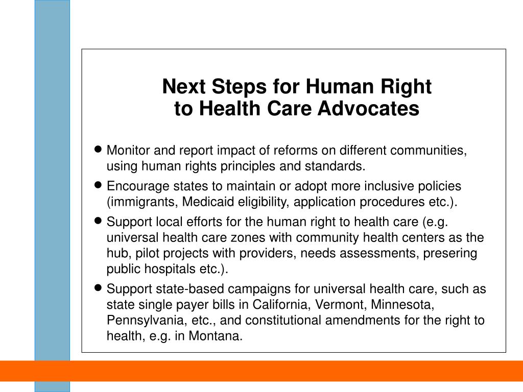 PPT - Why the New Health Reform Law Fails to Meet Human Rights ...