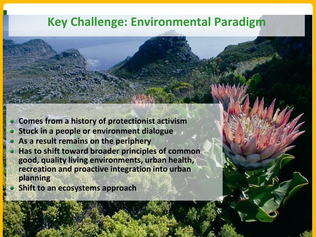 PPT - Strategic Planning and the Environment: Cape Town Perspectives ...