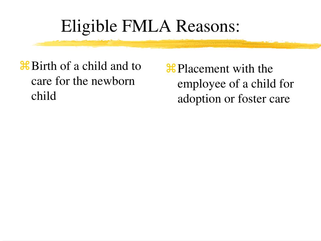 PPT - Family and Medical Leave Act (FMLA) PowerPoint Presentation, free ...