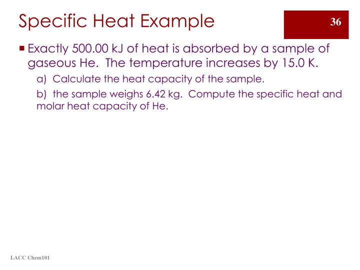 PPT - Enthalpy: An introduction to Chemical Thermodynamics PowerPoint ...