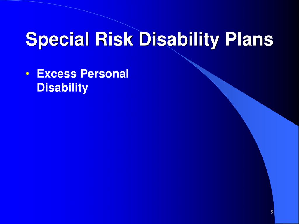 PPT - Understanding Special Risk Disability Insurance Options ...