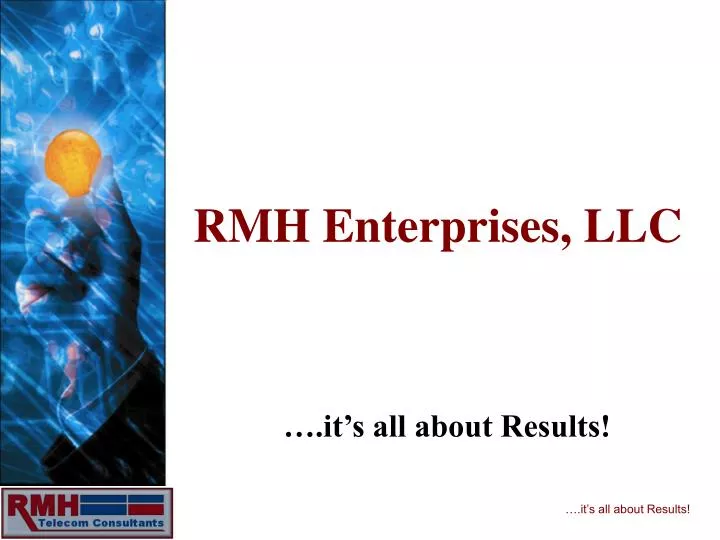 PPT - ….it’s all about Results! PowerPoint Presentation, free download ...