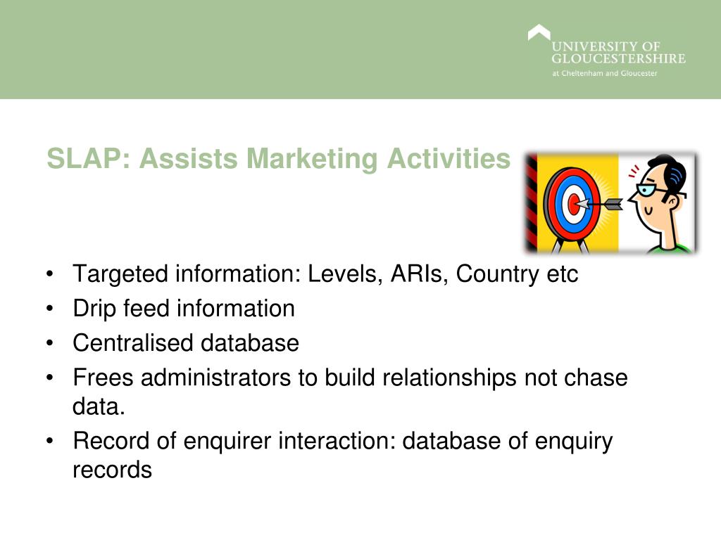 PPT - The University of Gloucestershire’s SLAP Project: Implications ...