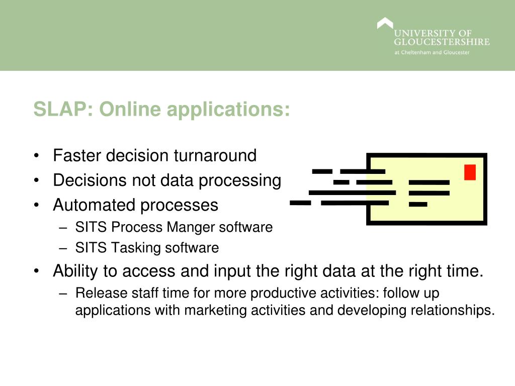 PPT - The University of Gloucestershire’s SLAP Project: Implications ...