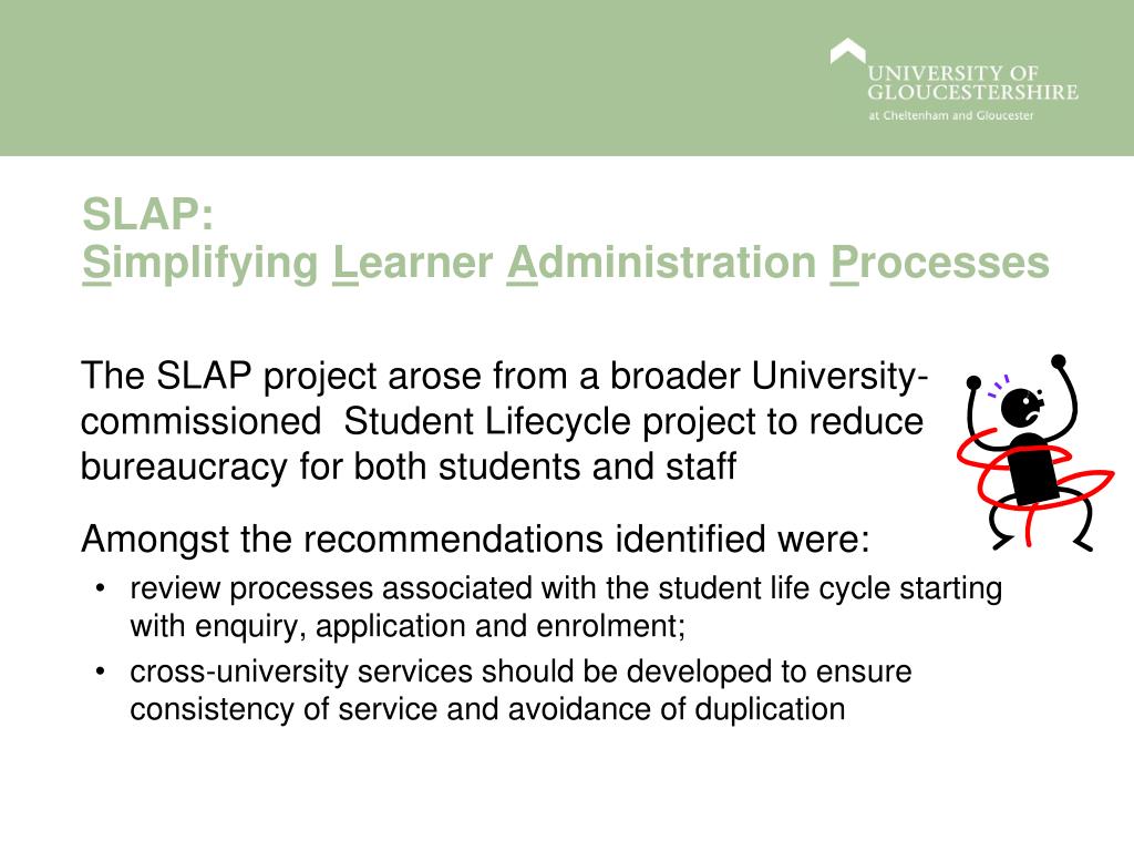 PPT - The University of Gloucestershire’s SLAP Project: Implications ...