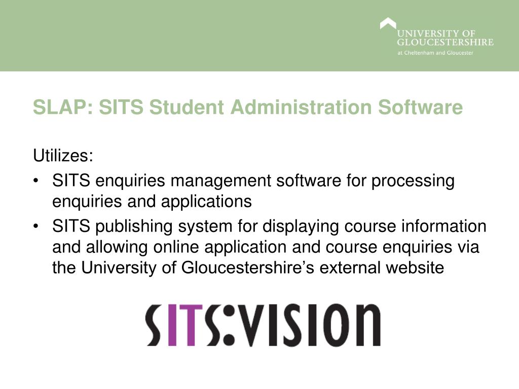 PPT - The University of Gloucestershire’s SLAP Project: Implications ...
