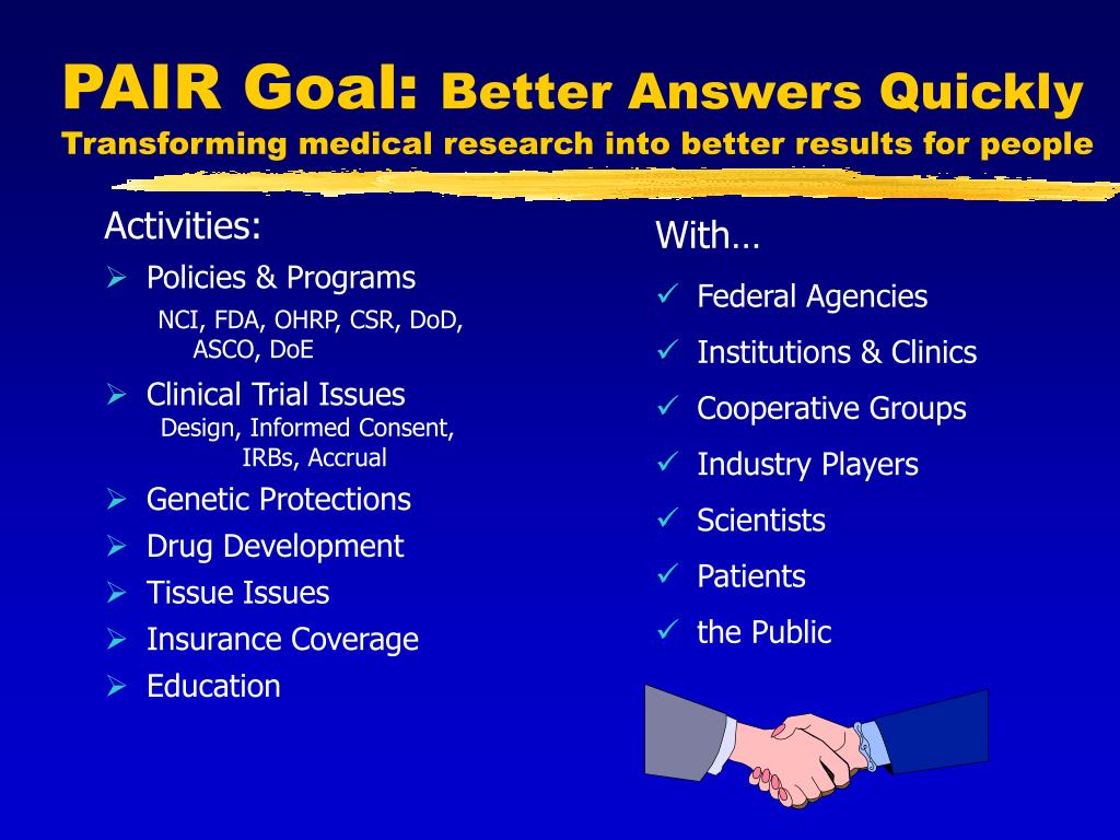 PPT - The Role of Patient Advocates in Research PowerPoint Presentation ...