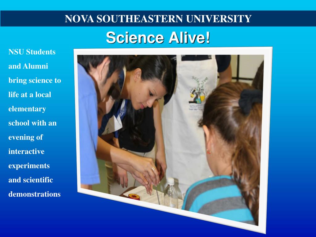 PPT - Community Engagement at Nova Southeastern University Barbara ...