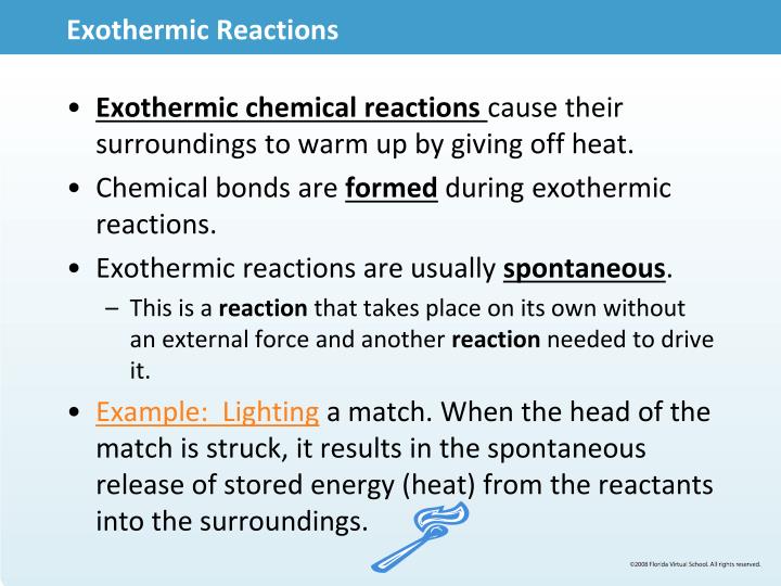 PPT - 6.02 ChemLive Exothermic and Exothermic Reactions PowerPoint ...