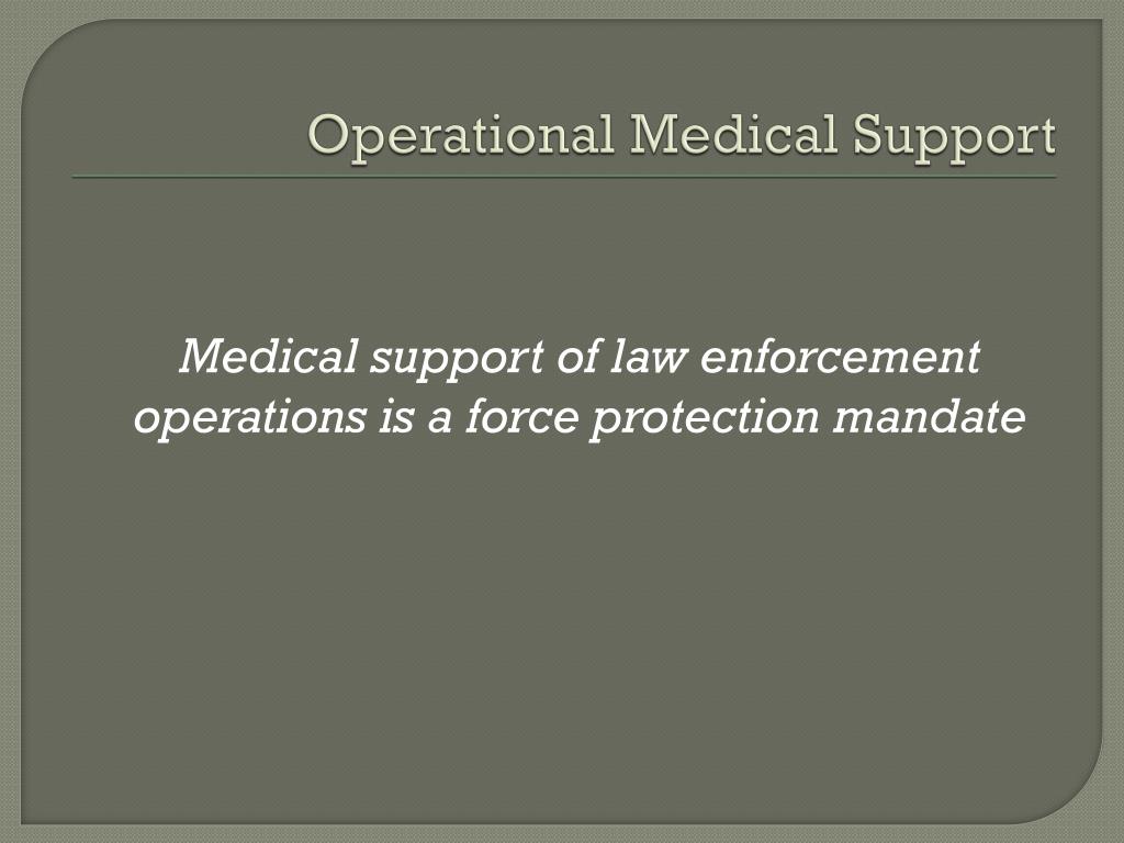 PPT - Academic Model of Medical Direction and Operational Support for ...