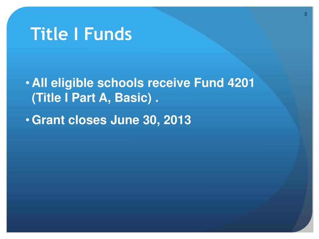 PPT - Title I Technical Assistance Training for Treasurers and Payroll ...