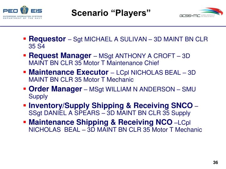 PPT - Global Combat Support System-Marine Corps (GCSS-MC) Block 1 ...
