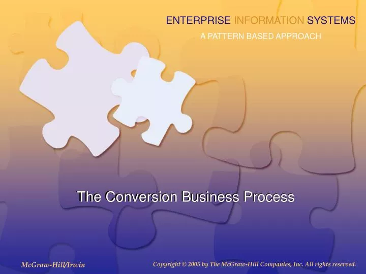 PPT - The Conversion Business Process PowerPoint Presentation, free ...