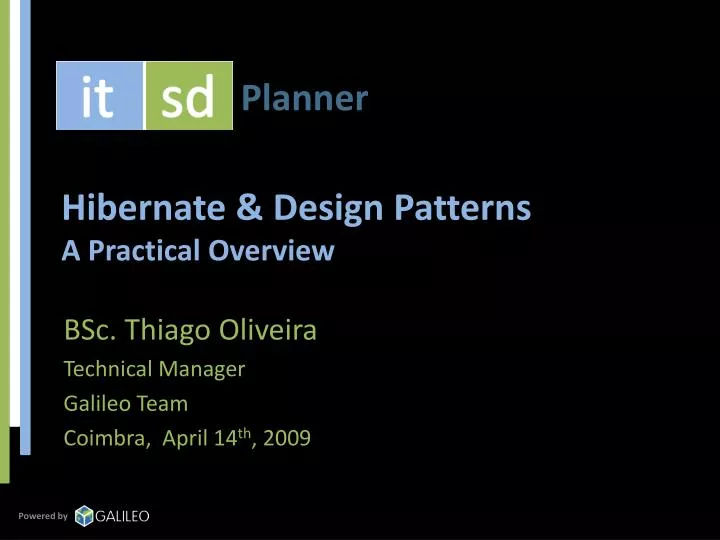 PPT - Hibernate & Design Patterns A Practical Overview PowerPoint ...