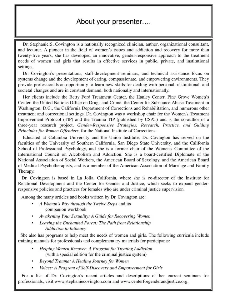 PPT - About your presenter…. PowerPoint Presentation, free download ...