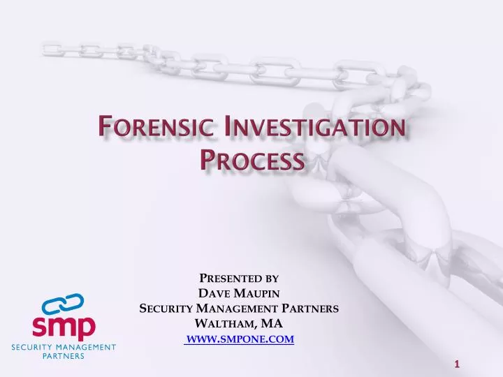 PPT - Forensic Investigation Process PowerPoint Presentation, free ...